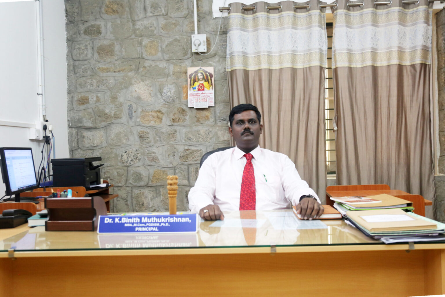 College Principal - Rev. Jacob Memorial Christian College